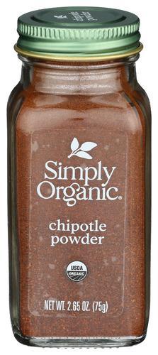 Simply Organic Chipotle Powder 2.65oz – Gourmet Foods BVI