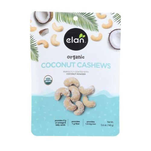 Elan Cashews Coconut 5.6oz – Gourmet Foods BVI