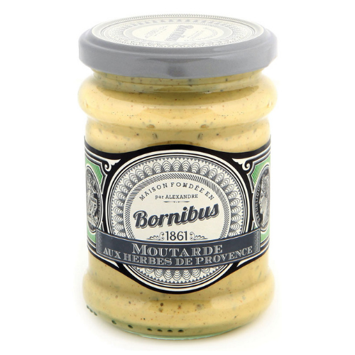 Bornibus Mustard With Provence Herbs – Gourmet Foods BVI
