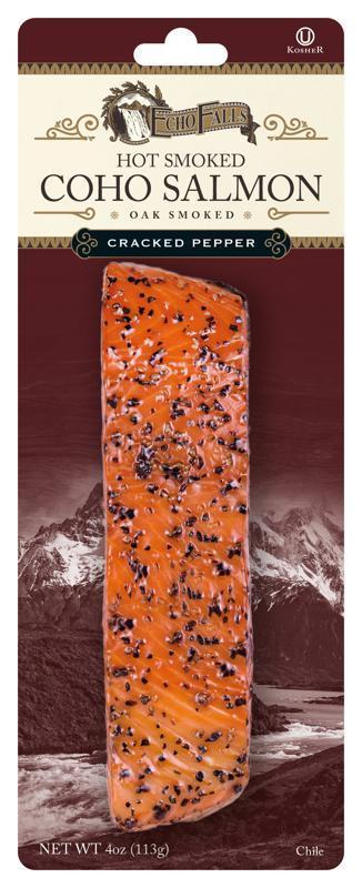 Echo Falls Coho Smoked Salmon Cracked Pepper – Gourmet Foods BVI